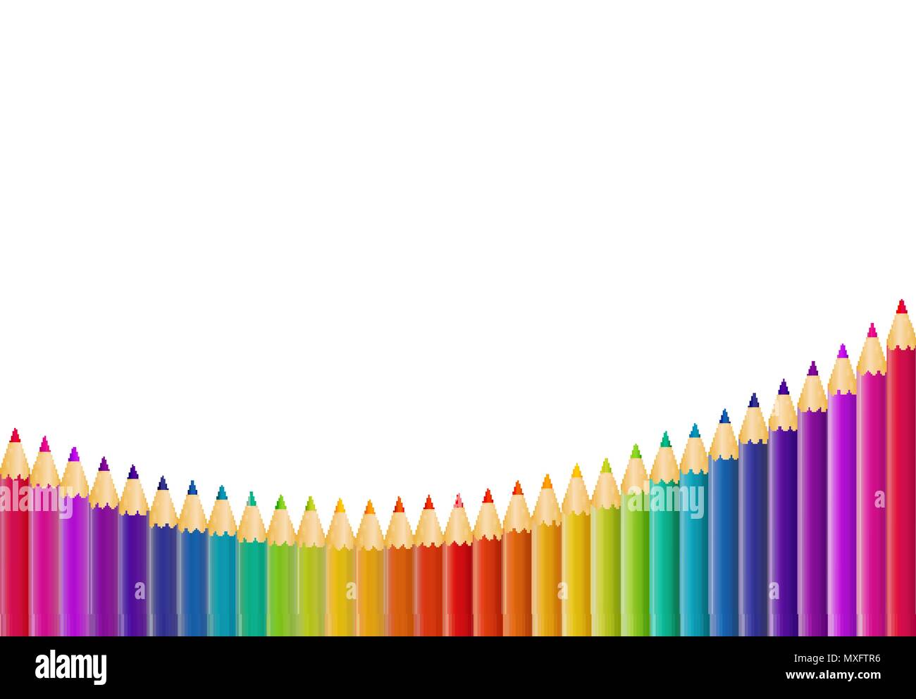 Sfondo di disegno a matita Immagini Vettoriali Stock - Alamy