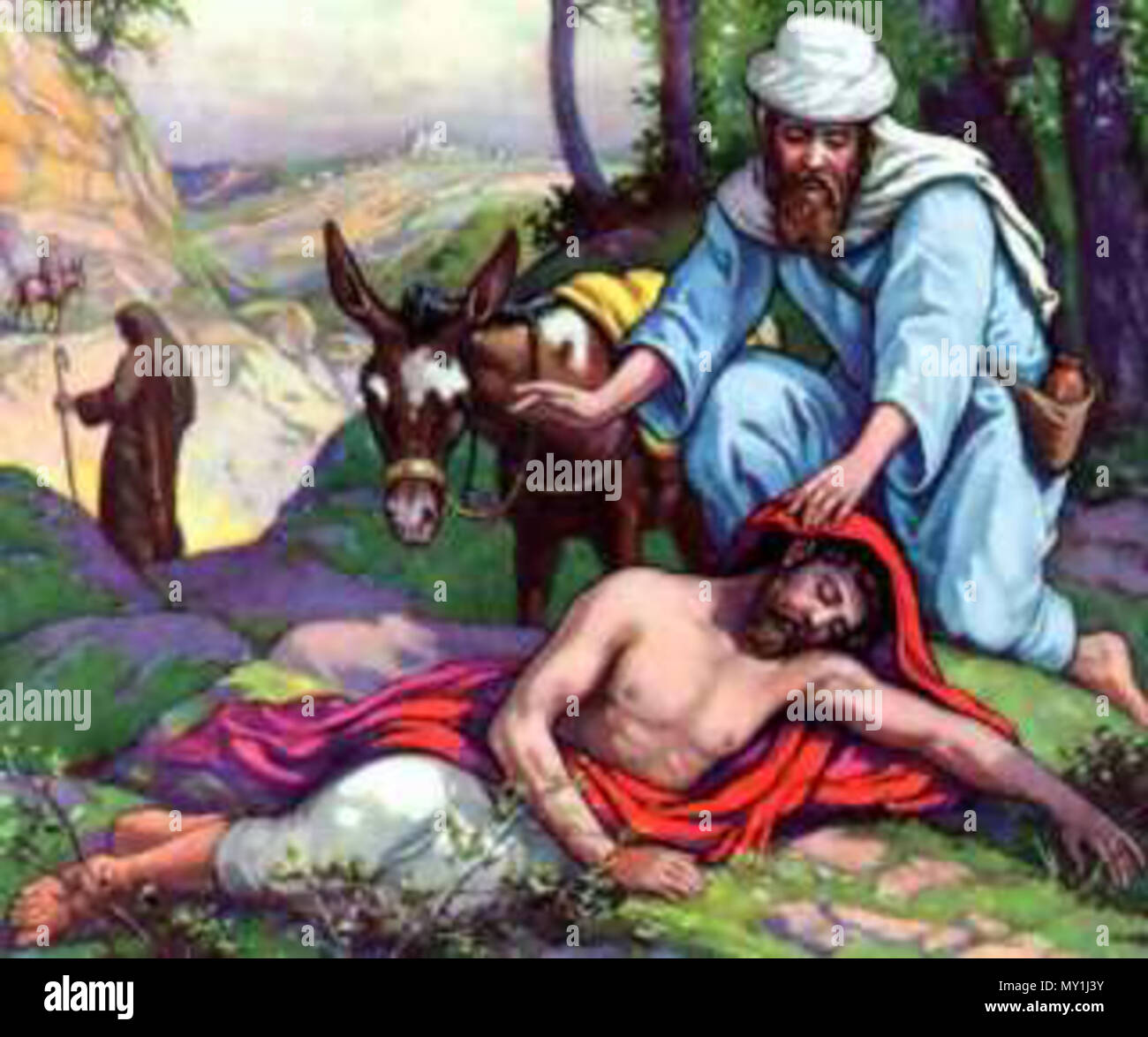 The good samaritan parable immagini e fotografie stock ad alta risoluzione - Alamy