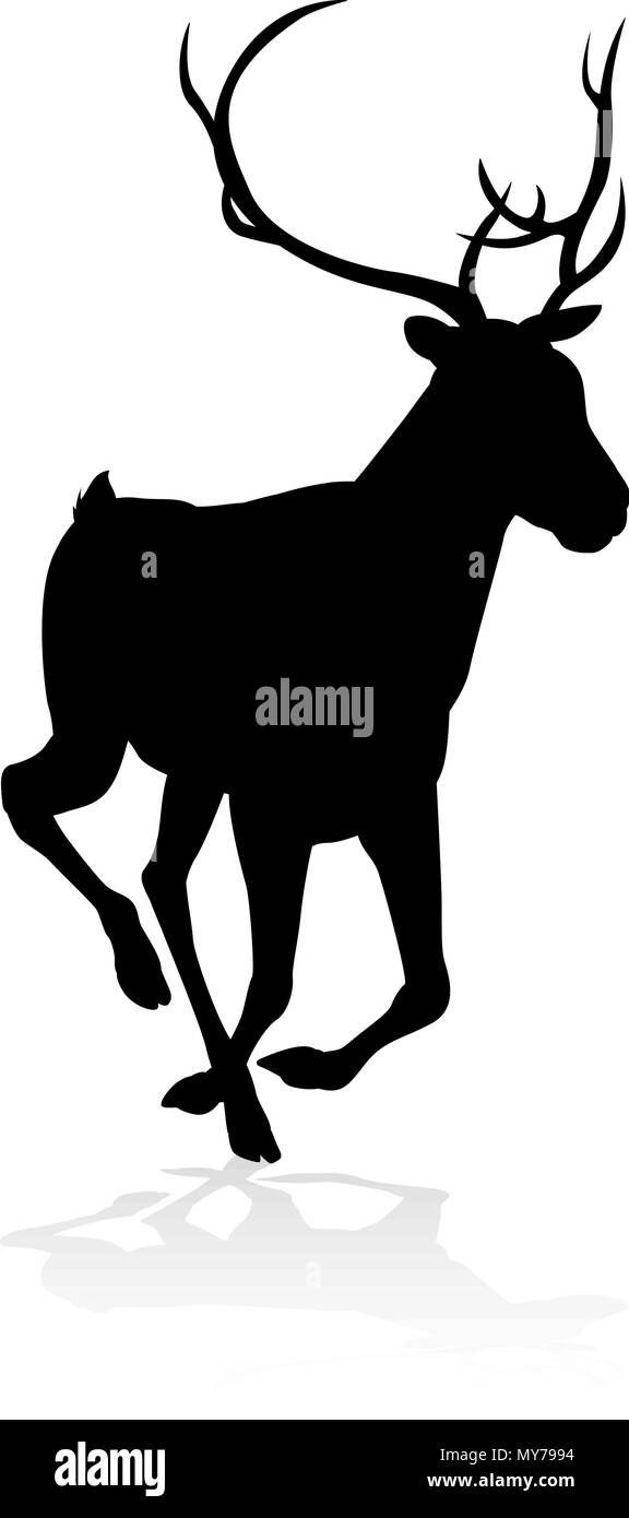 Cervi da combattimento Immagini Vettoriali Stock - Alamy