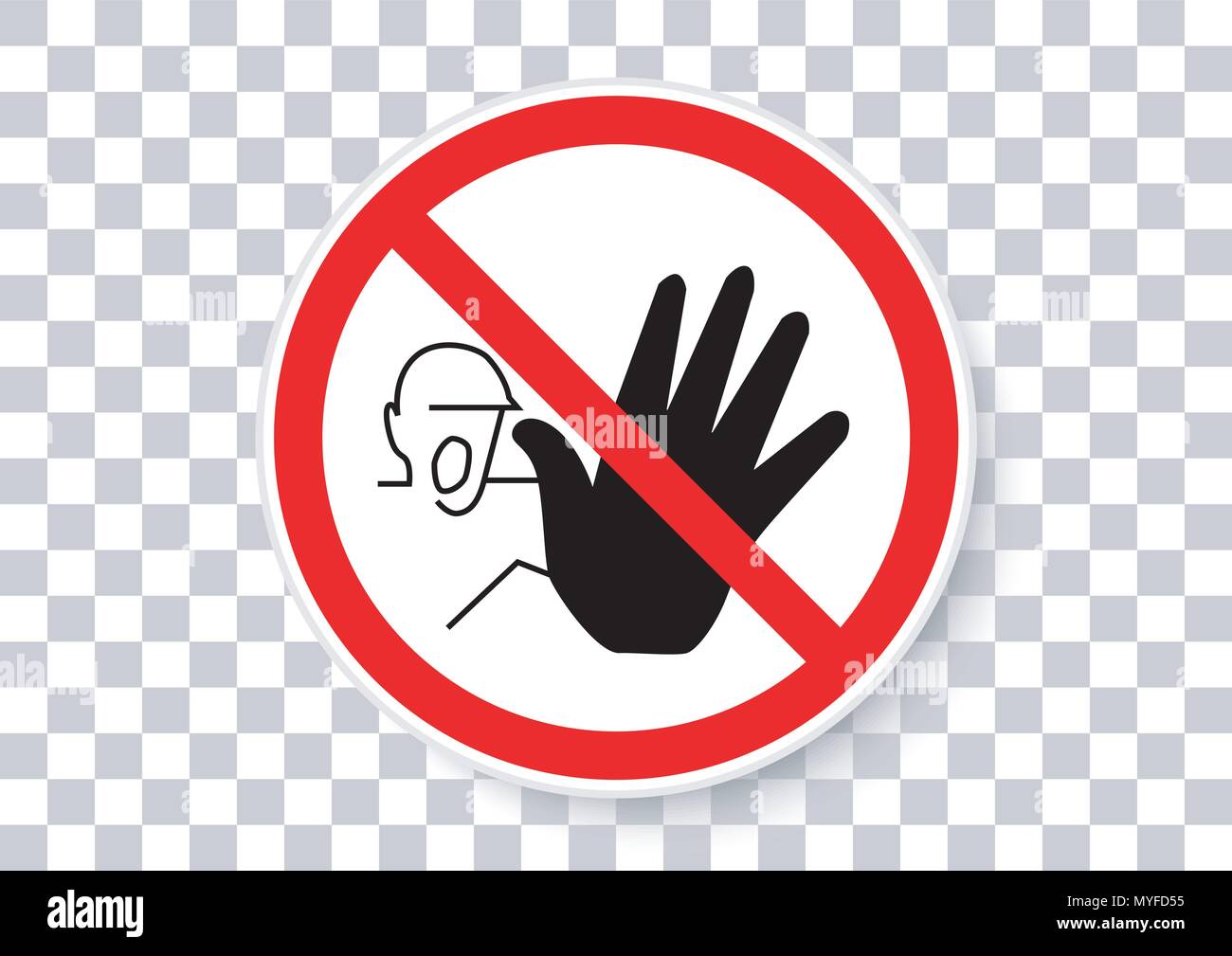 Cartello di divieto Immagini Vettoriali Stock - Alamy