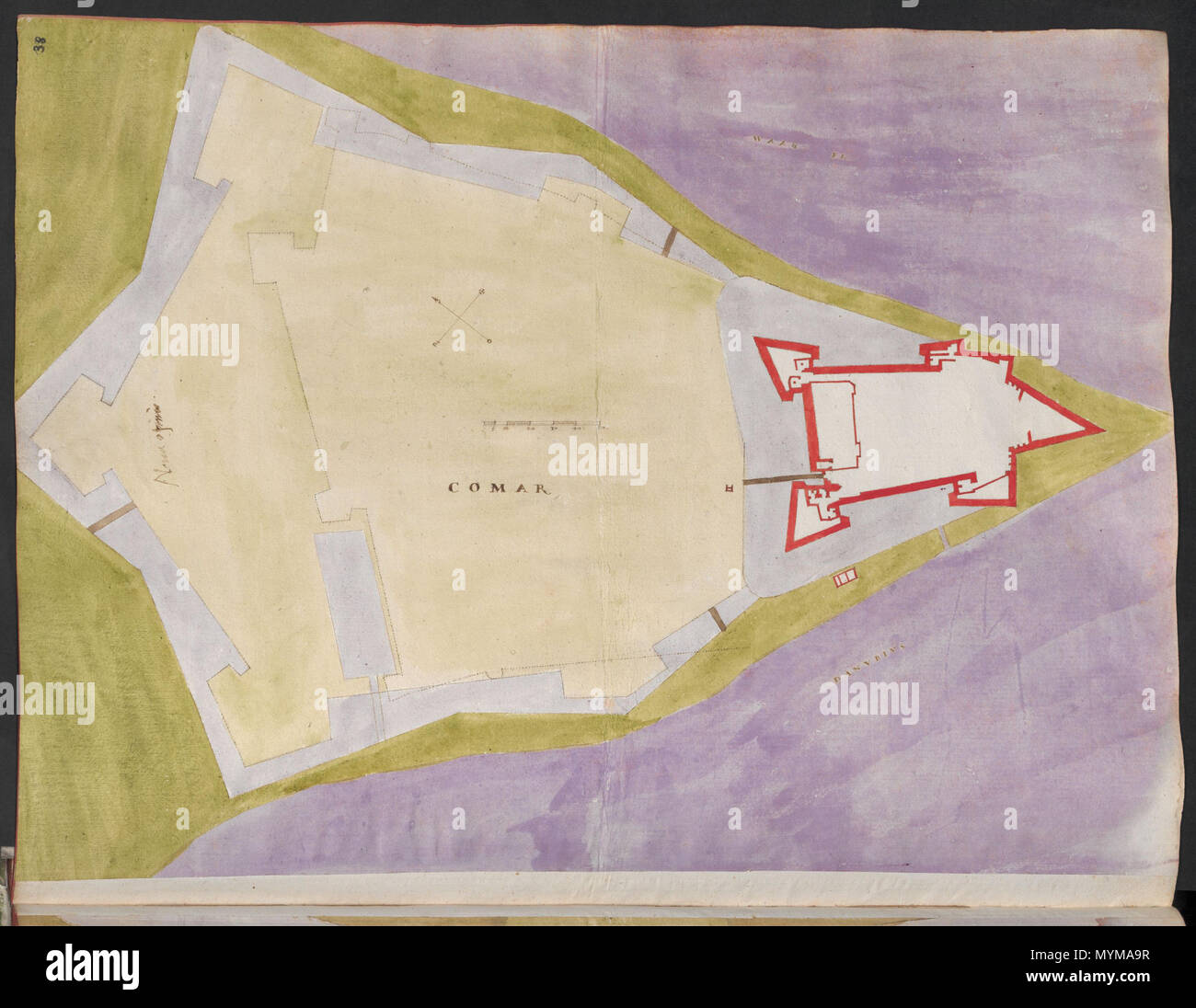 Mappa della fortezza immagini e fotografie stock ad alta risoluzione ...
