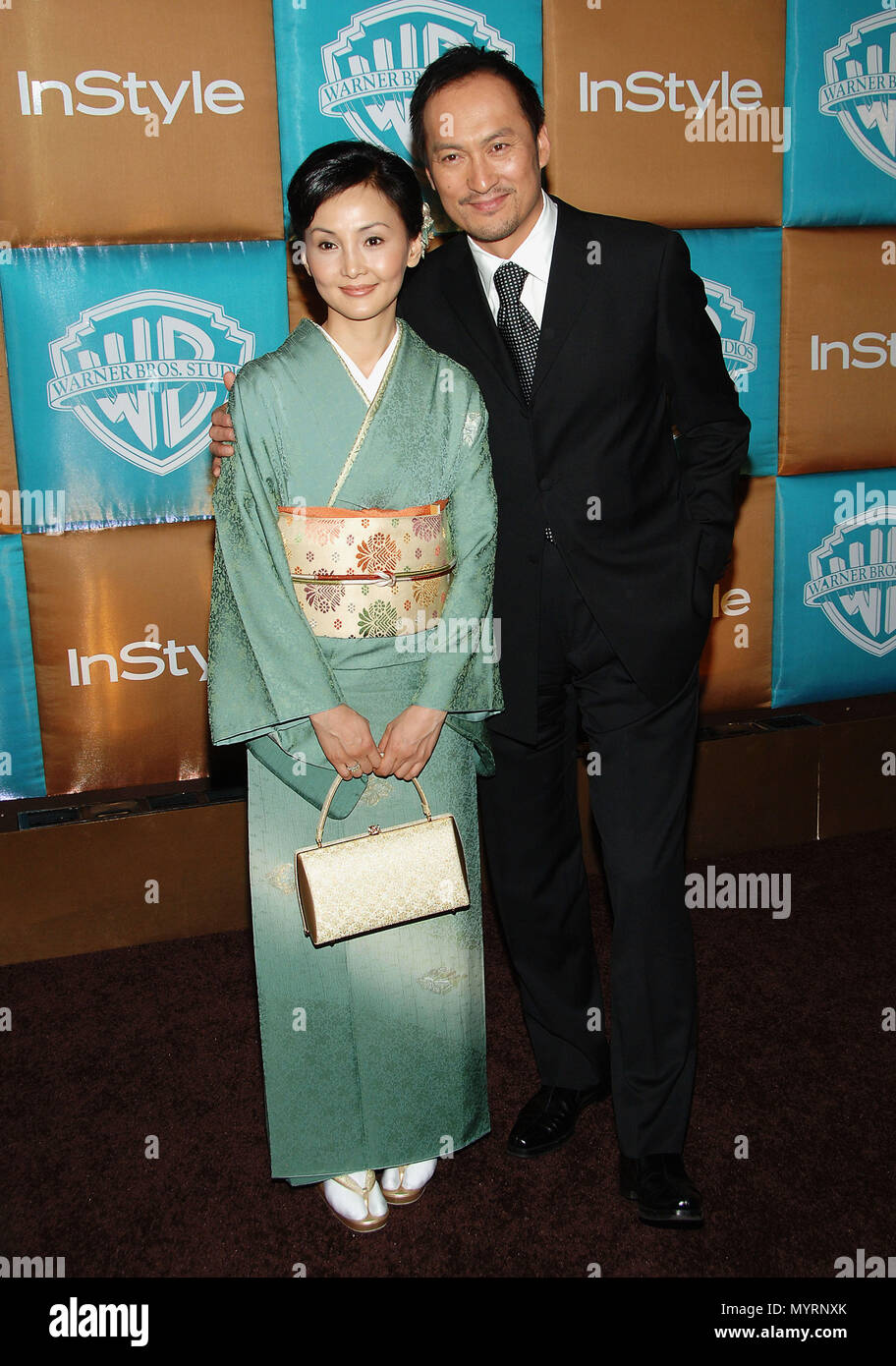 Ken watanabe and wife immagini e fotografie stock ad alta risoluzione ...