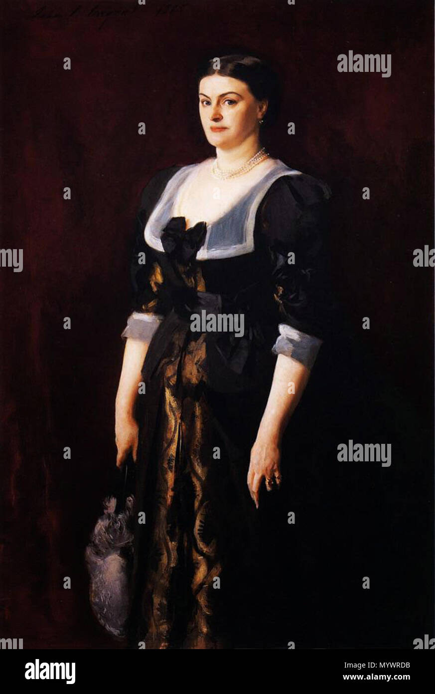 . Français : John Singer Sargent, Portrait de la signora Alice Mason ...