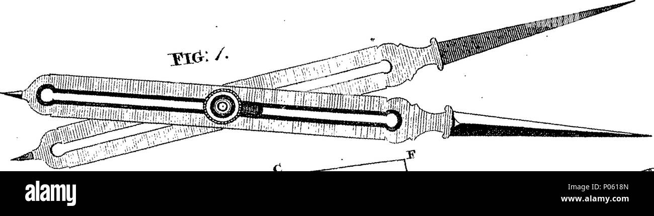 . Inglese: Fleuron dal libro: una descrizione degli strumenti ...