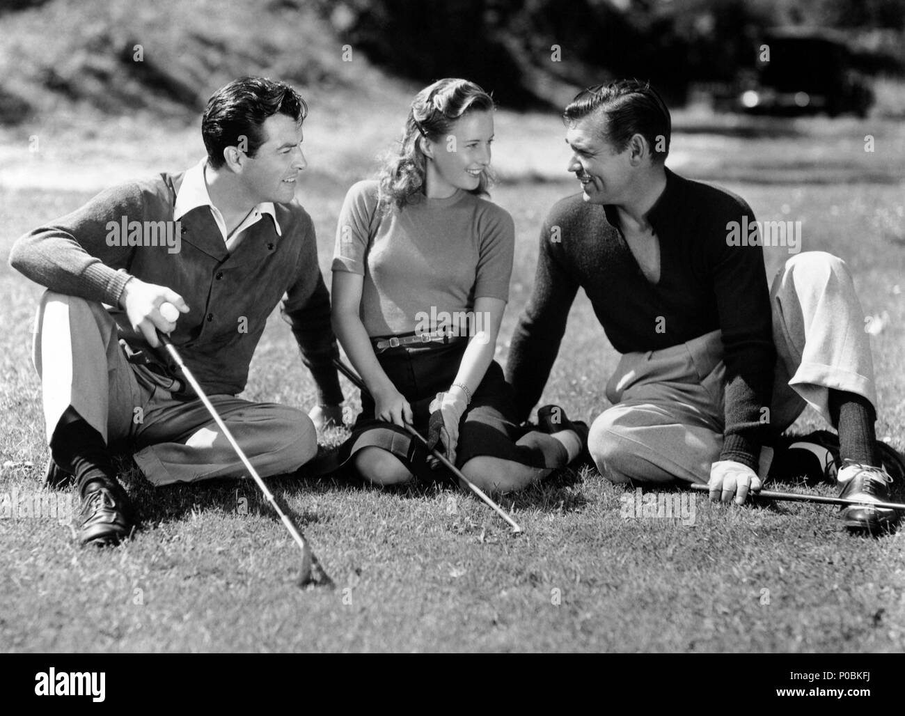 Robert taylor barbara stanwyck immagini e fotografie stock ad alta ...