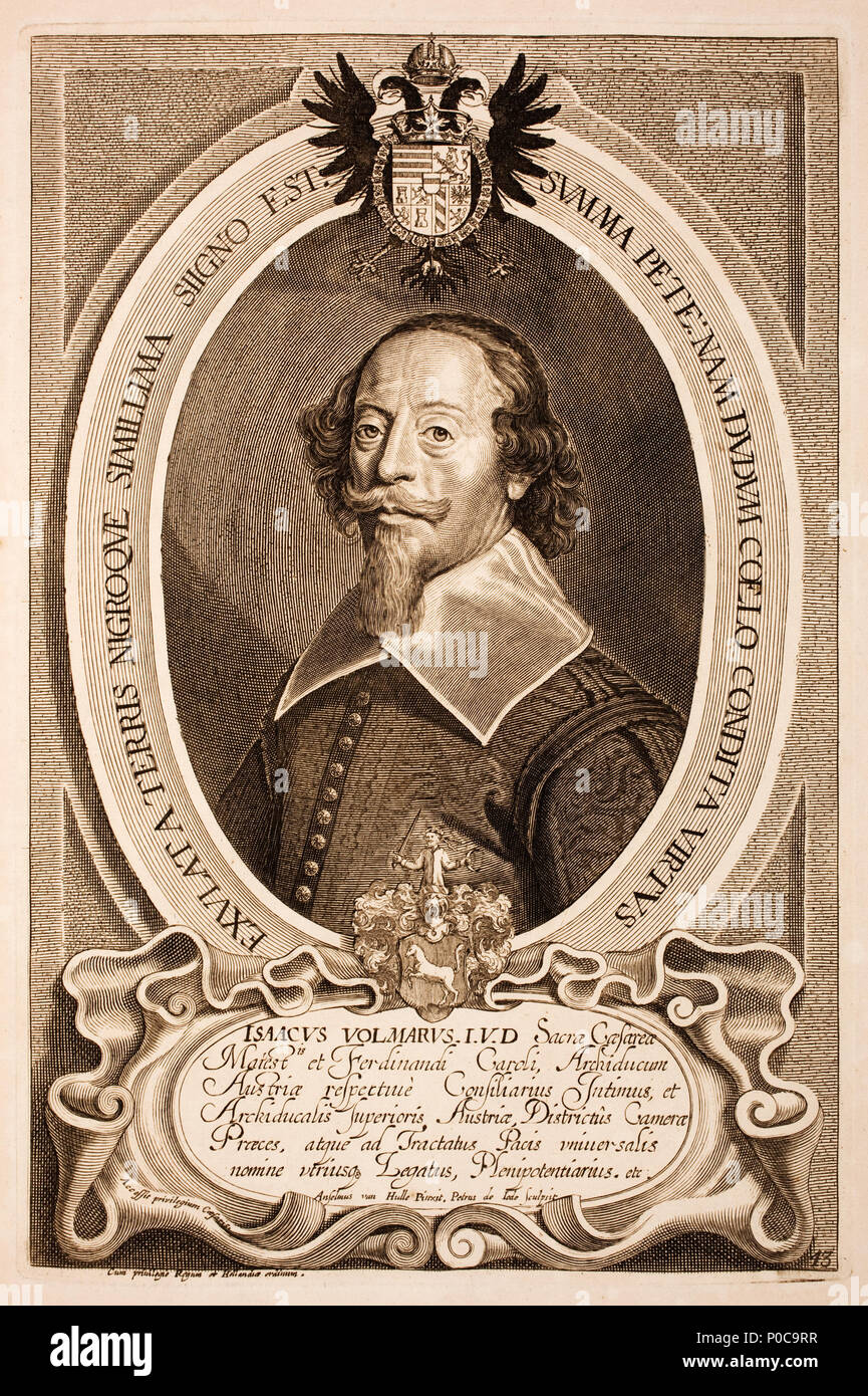 . Deutsch: Isaak Volmar inglese: Ritratto di Isaak Volmar, Baron von ...