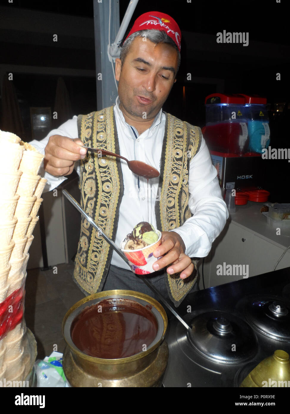 Bancarella del gelato turco immagini e fotografie stock ad alta ...