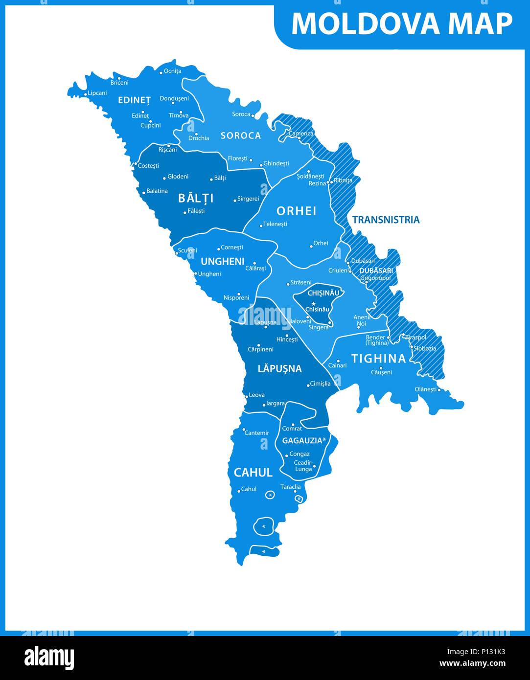 Mappa della transnistria immagini e fotografie stock ad alta ...