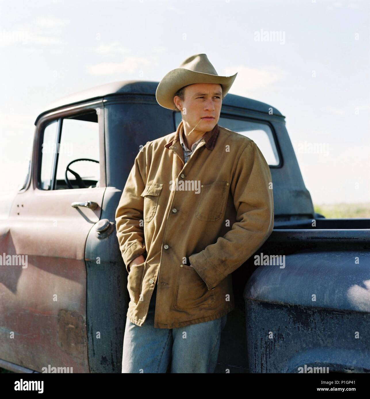 Heath ledger in brokeback mountain immagini e fotografie stock ad alta ...