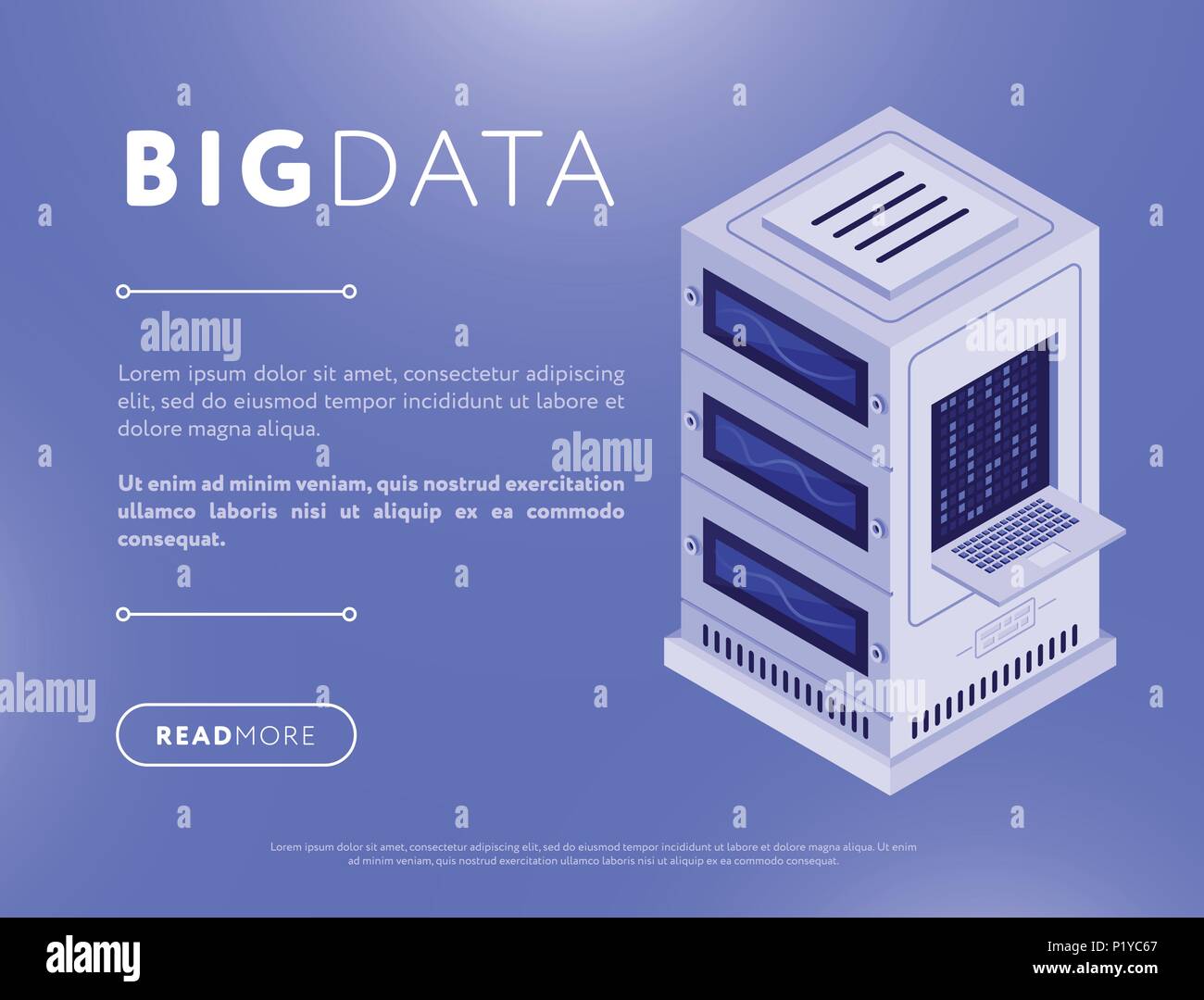 Testo di big data Immagini Vettoriali Stock - Alamy