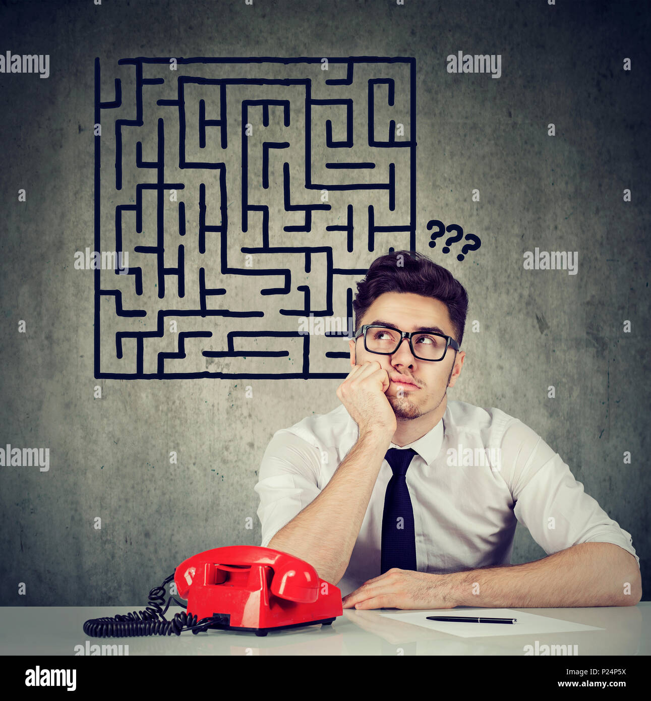 Cervello confuso immagini e fotografie stock ad alta risoluzione - Alamy