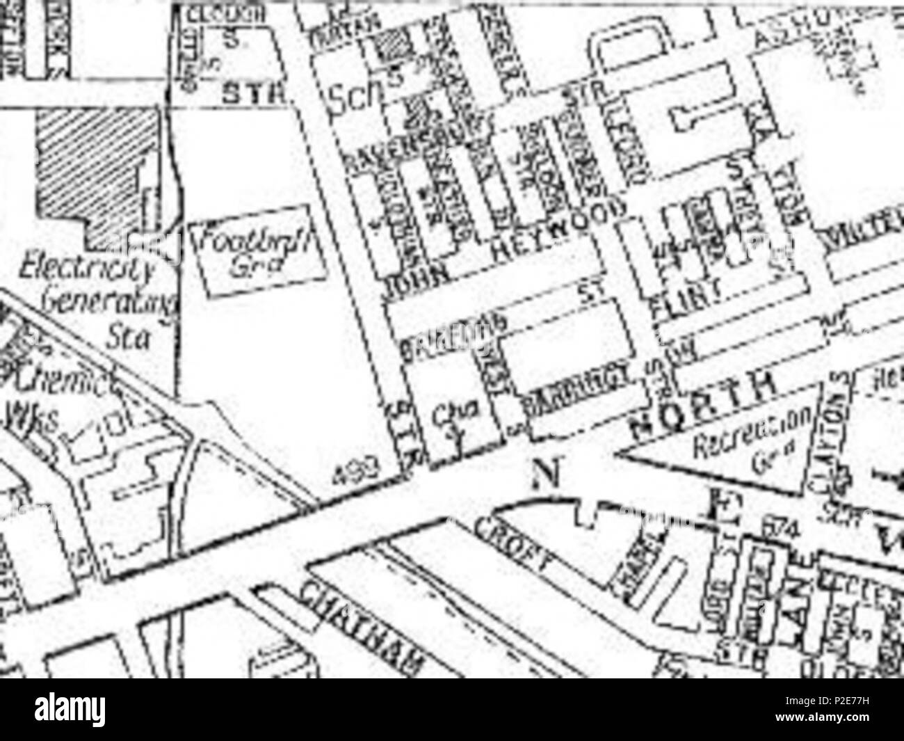 Mappa di clayton Foto e Immagini Stock in Bianco e Nero - Alamy
