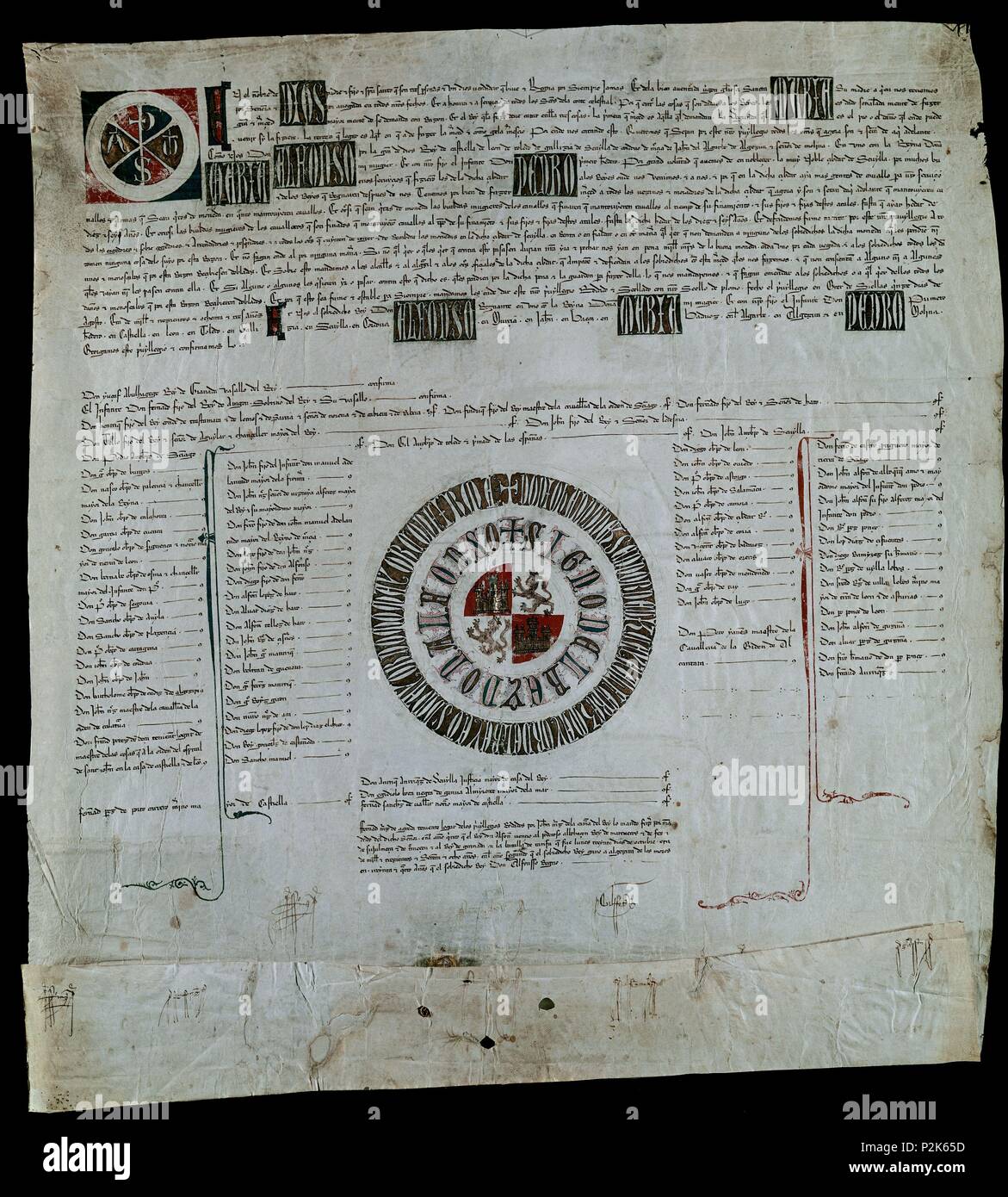 Privilegio di alfonso xi immagini e fotografie stock ad alta ...