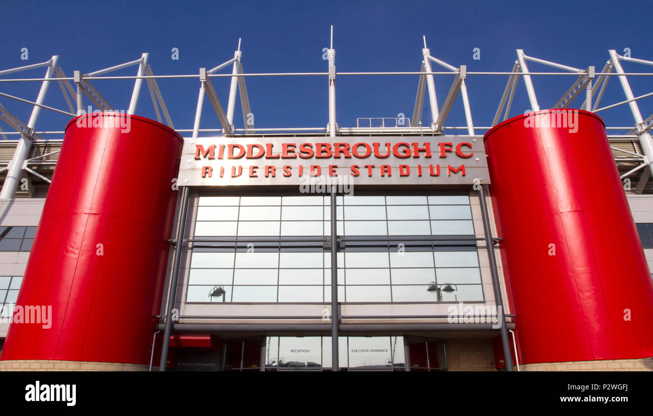 Stadio sul fiume middlesbrough immagini e fotografie stock ad alta ...
