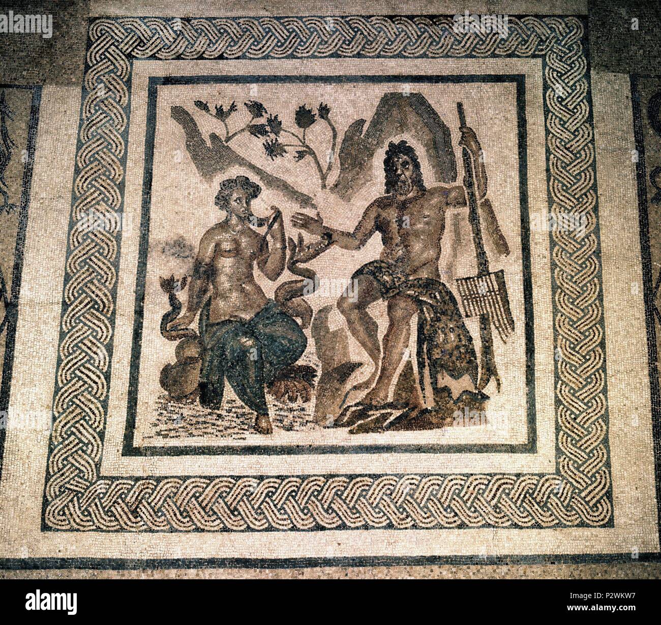 Mosaic of polifemo and galatea immagini e fotografie stock ad alta ...