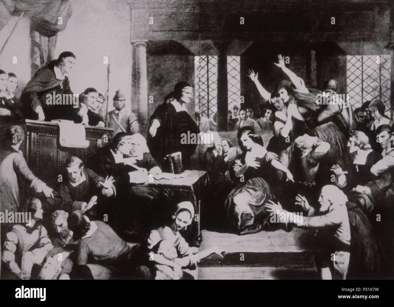 Processo per streghe di salem immagini e fotografie stock ad alta ...