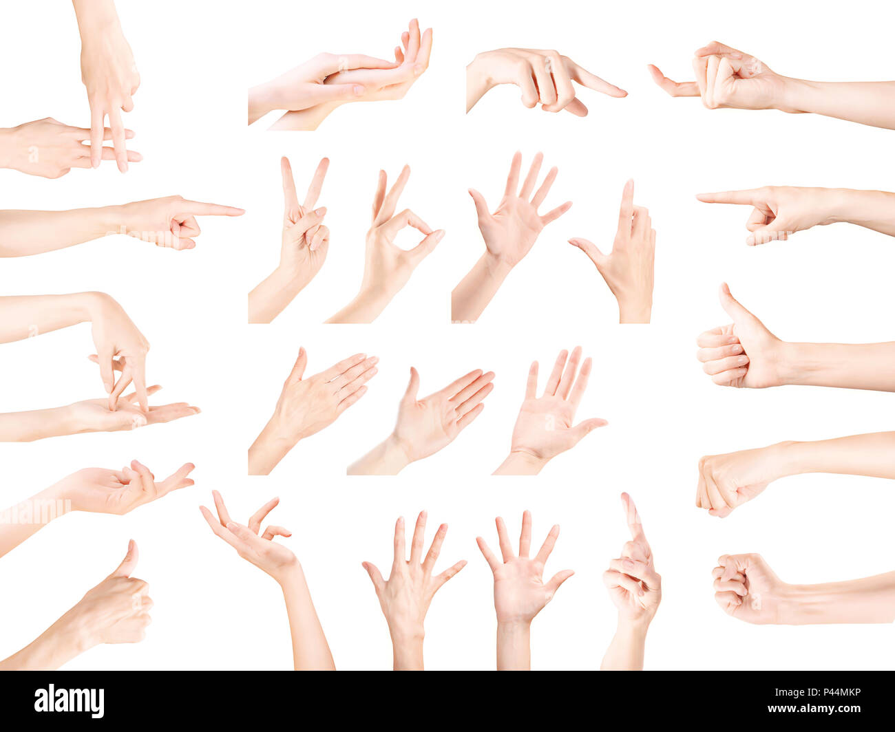 Gesti delle mani immagini e fotografie stock ad alta risoluzione - Alamy