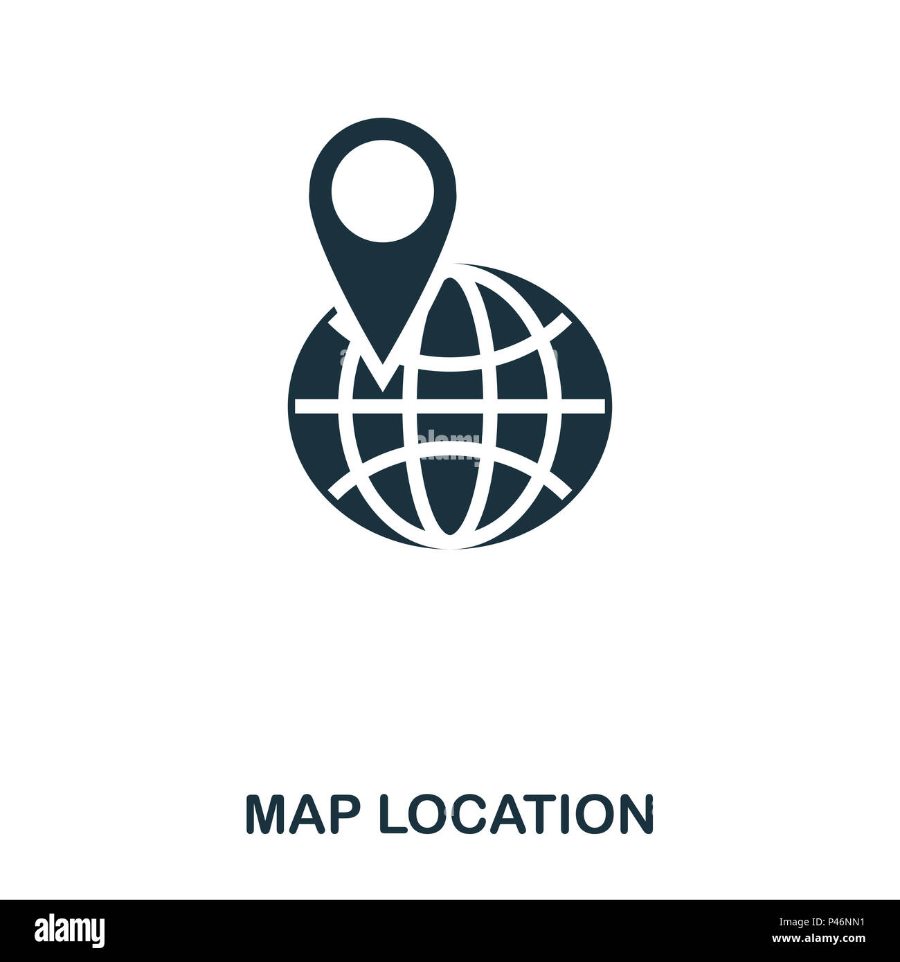 Mappa monocromatica Immagini senza sfondo e Foto Stock ritagliate - Alamy