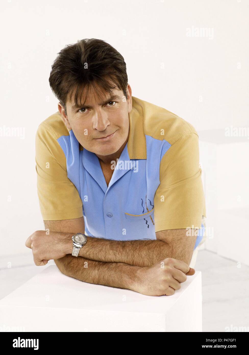 Charlie sheen two half men immagini e fotografie stock ad alta ...