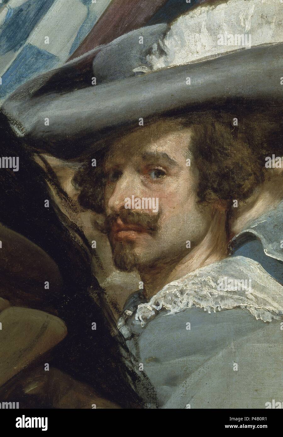 LAS LANZA O LA RENDICION DE BREDA - DETALLE DEL SUPUESTO AUTORRETRATO ...