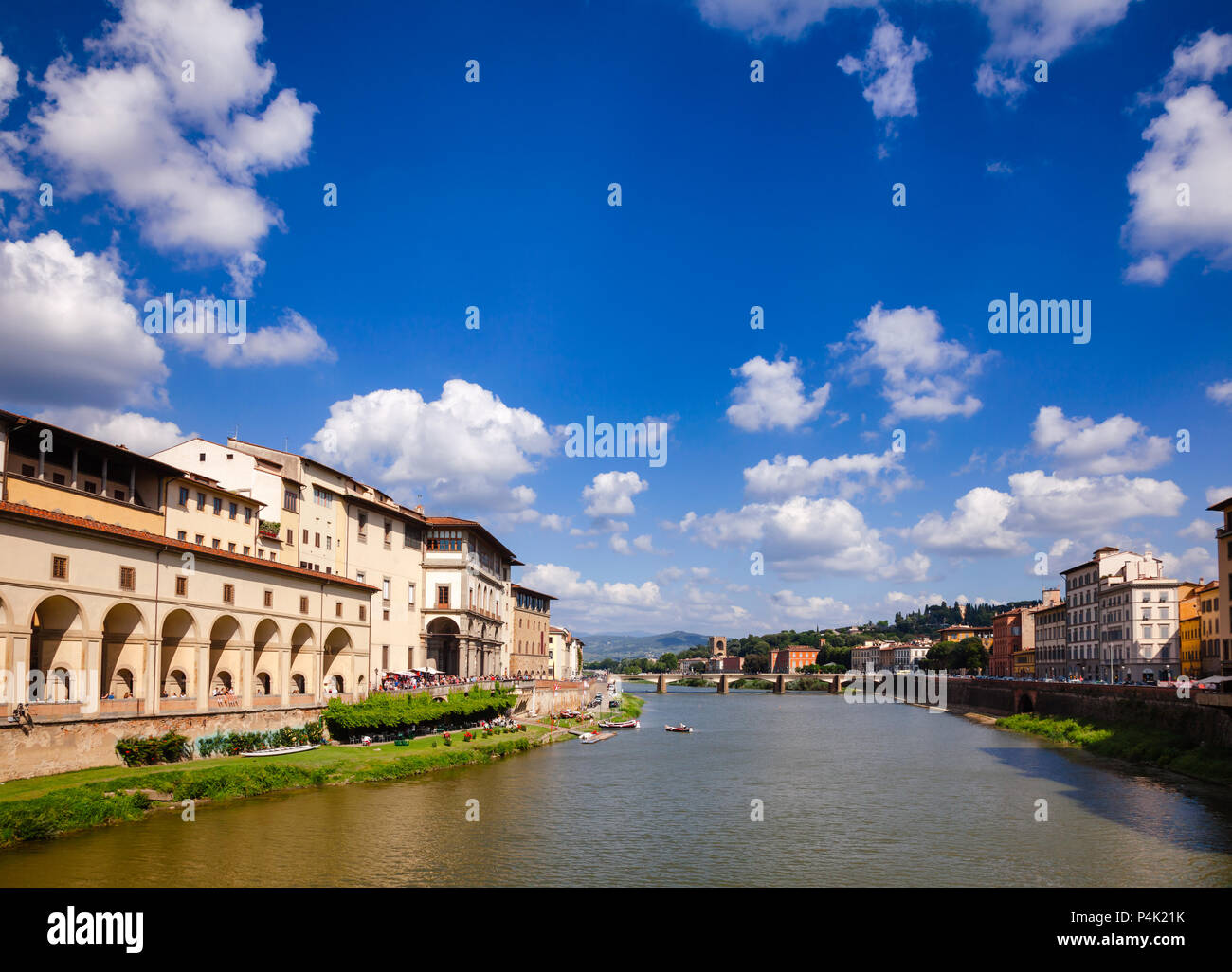 Galleria degli uffizi fiume arno firenze toscana immagini e fotografie ...