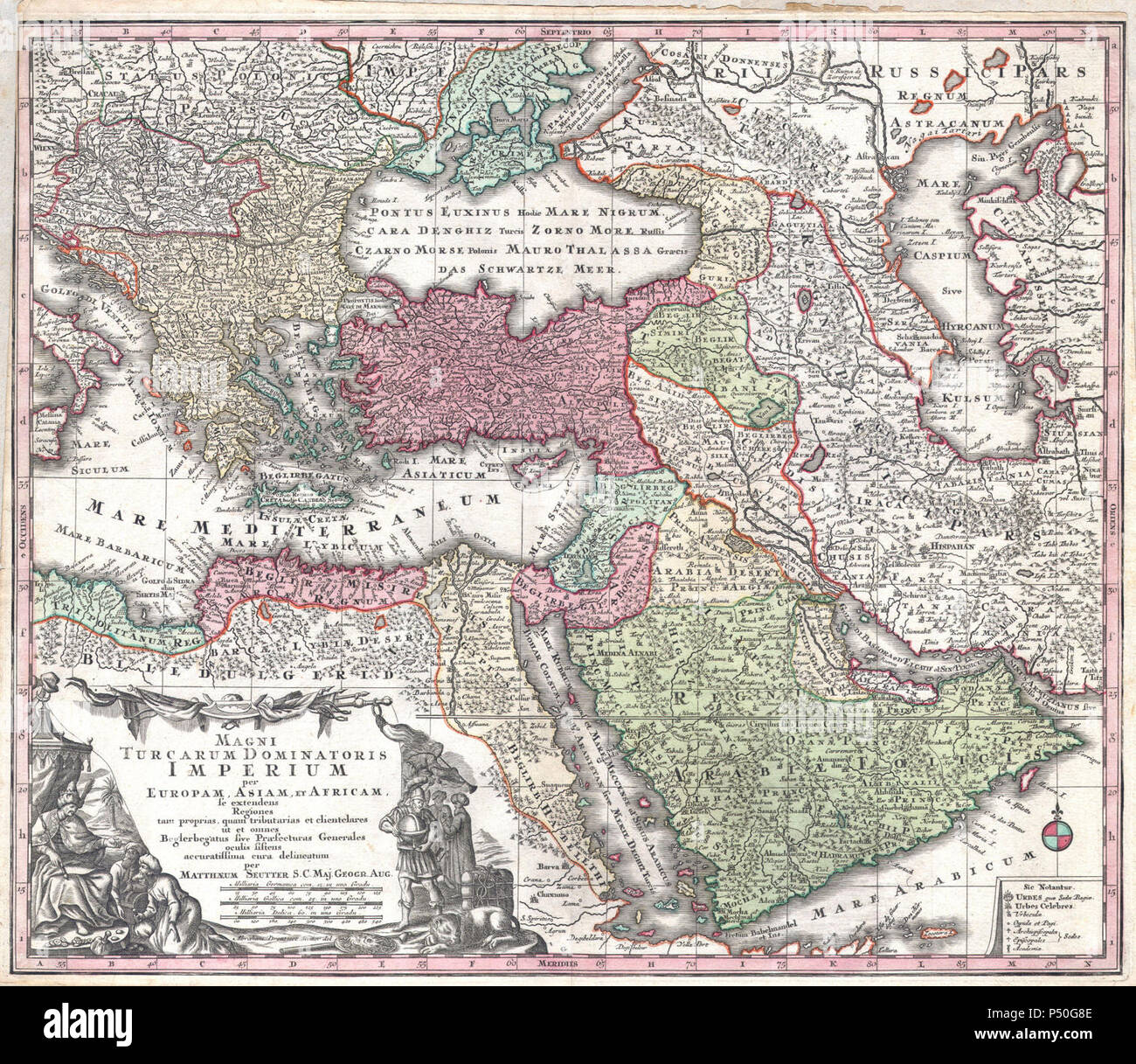 Ottoman empire map immagini e fotografie stock ad alta risoluzione - Alamy