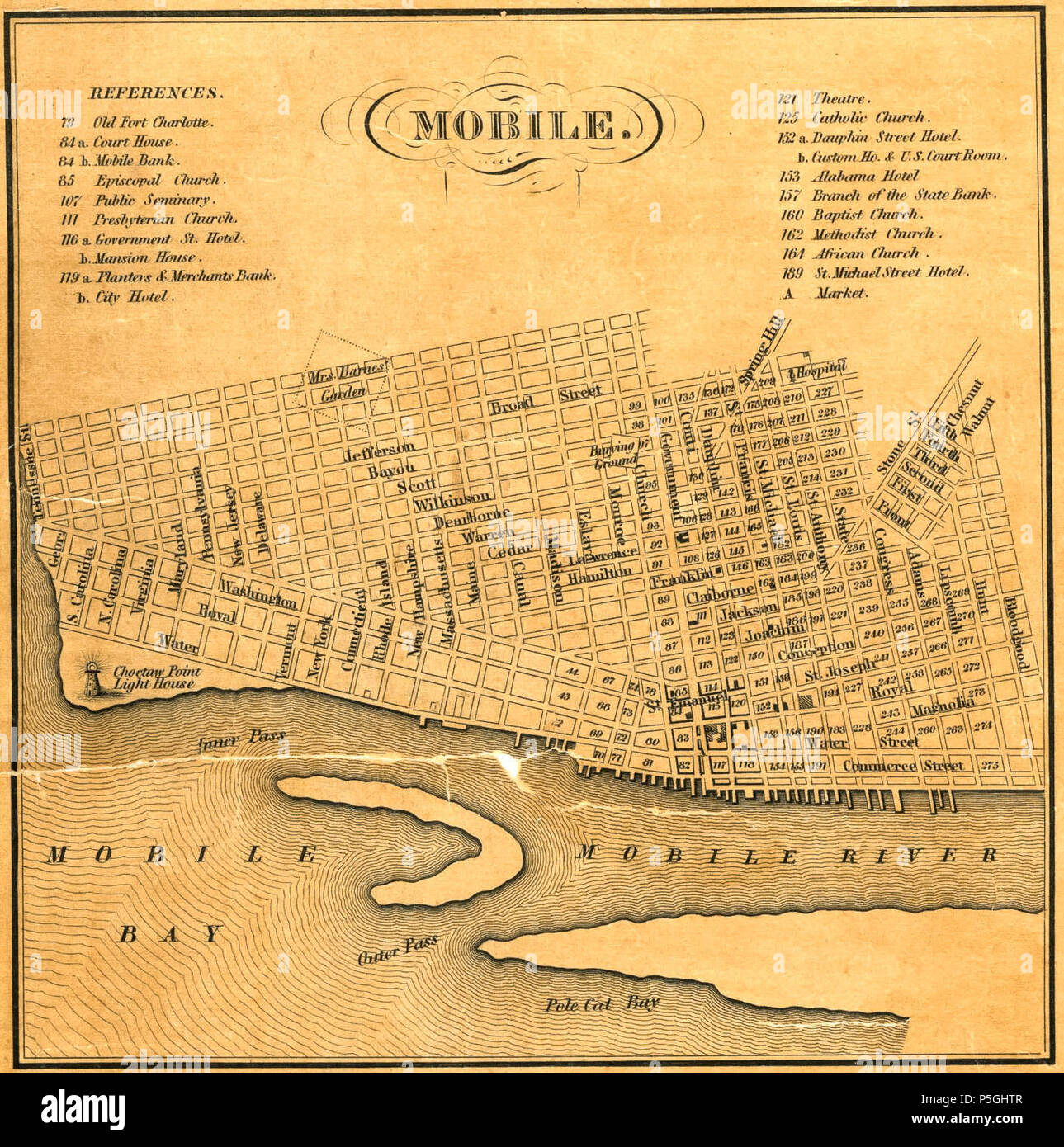 Mappa di alabama mobile immagini e fotografie stock ad alta risoluzione ...