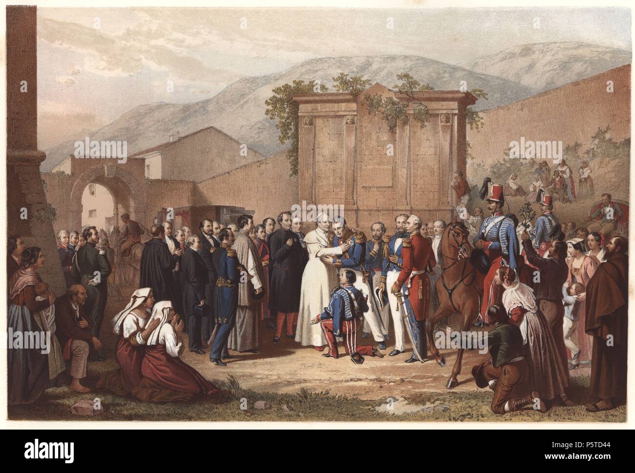 Giovanni Maria Ferretti Sollazzi (1792-1878). Pio IX, il Papa di Roma ...