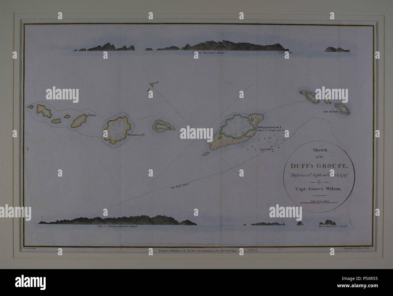 Mappa dell'oceano pacifico meridionale immagini e fotografie stock ad ...