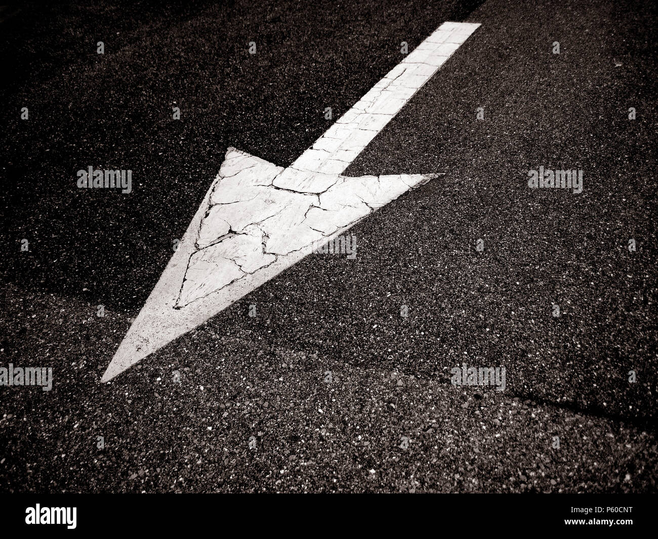 Cartello stradale freccia immagini e fotografie stock ad alta ...