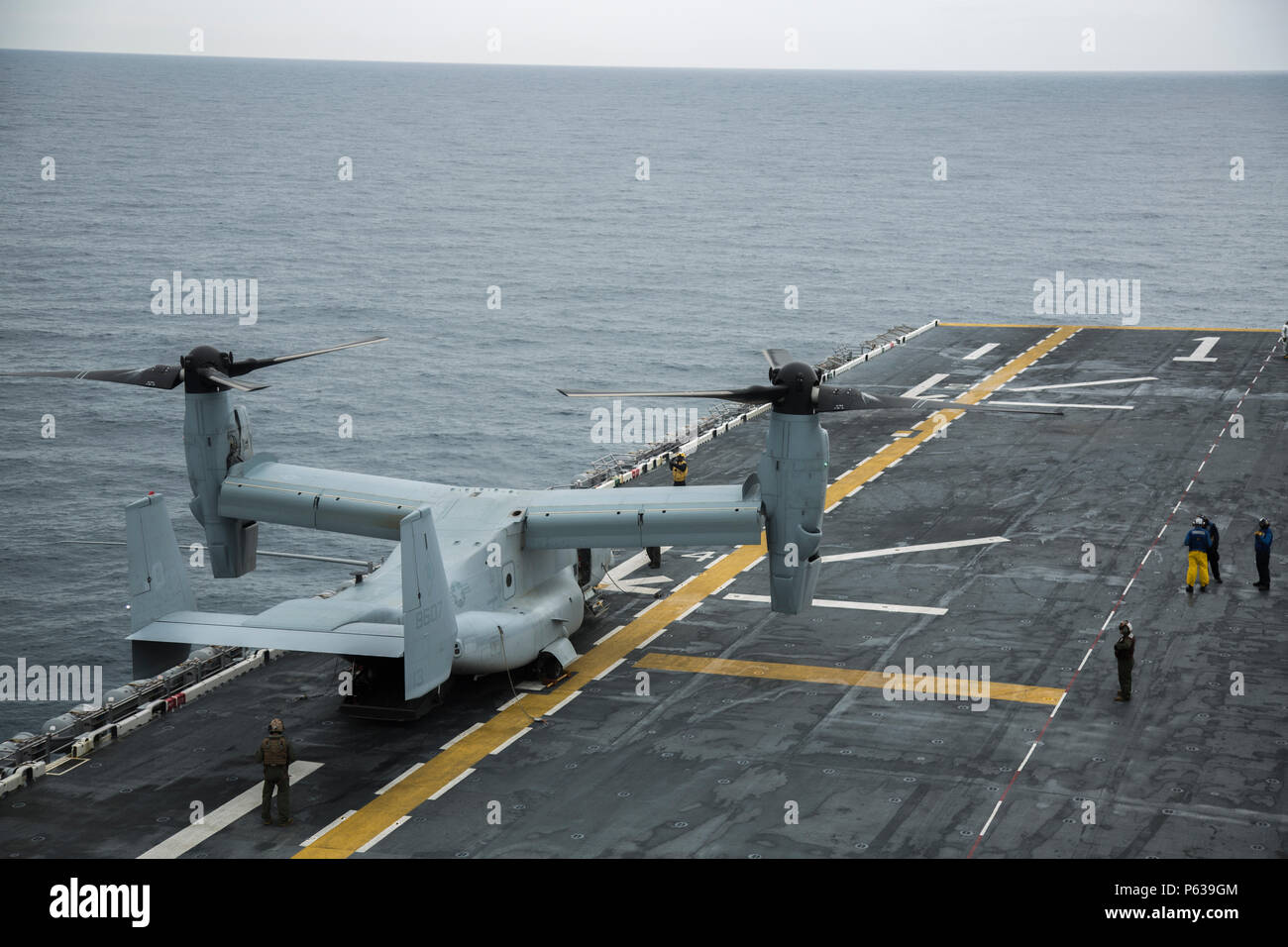 Stati Uniti Marines e marinai con Marine mezzo squadrone Tiltrotor 264 ...