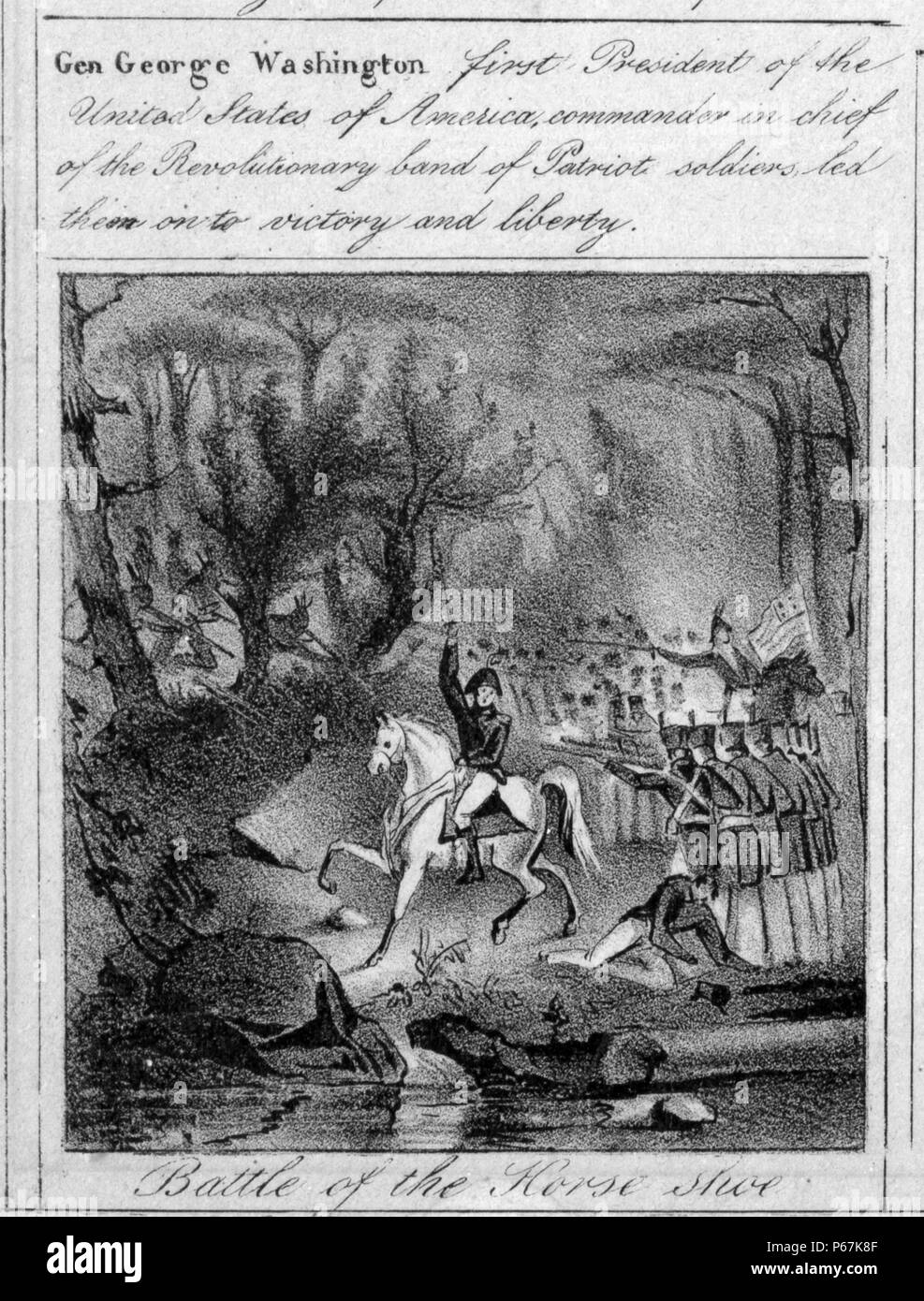 Battaglia a ferro di cavallo curva andrew jackson storia americana ...