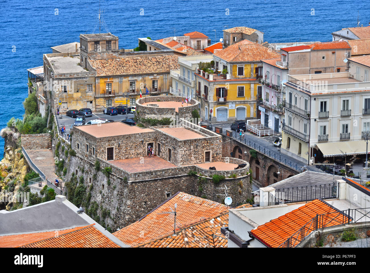Architettura di Pizzo Calabro in provincia di Vibo Valentia, Calabria ...