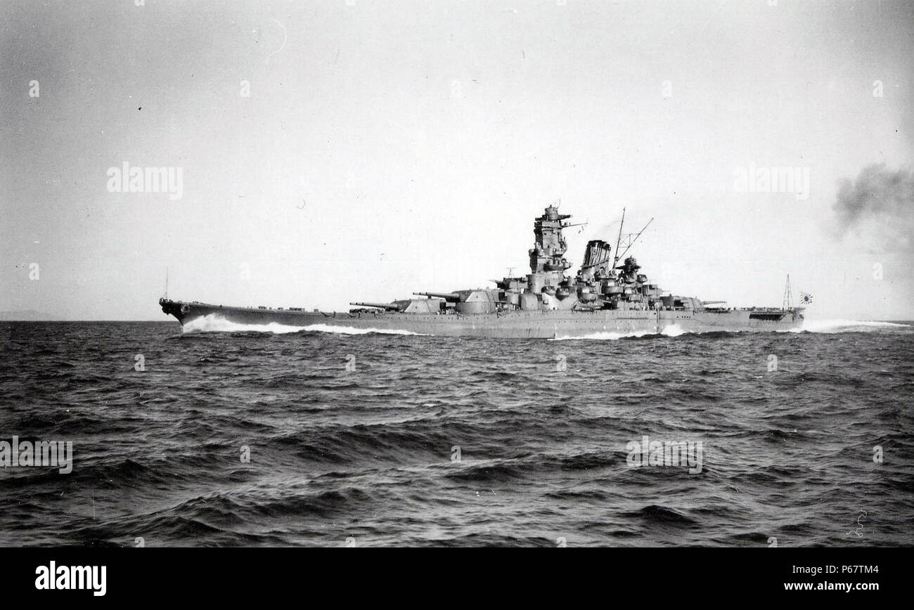 Yamato battleships immagini e fotografie stock ad alta risoluzione - Alamy
