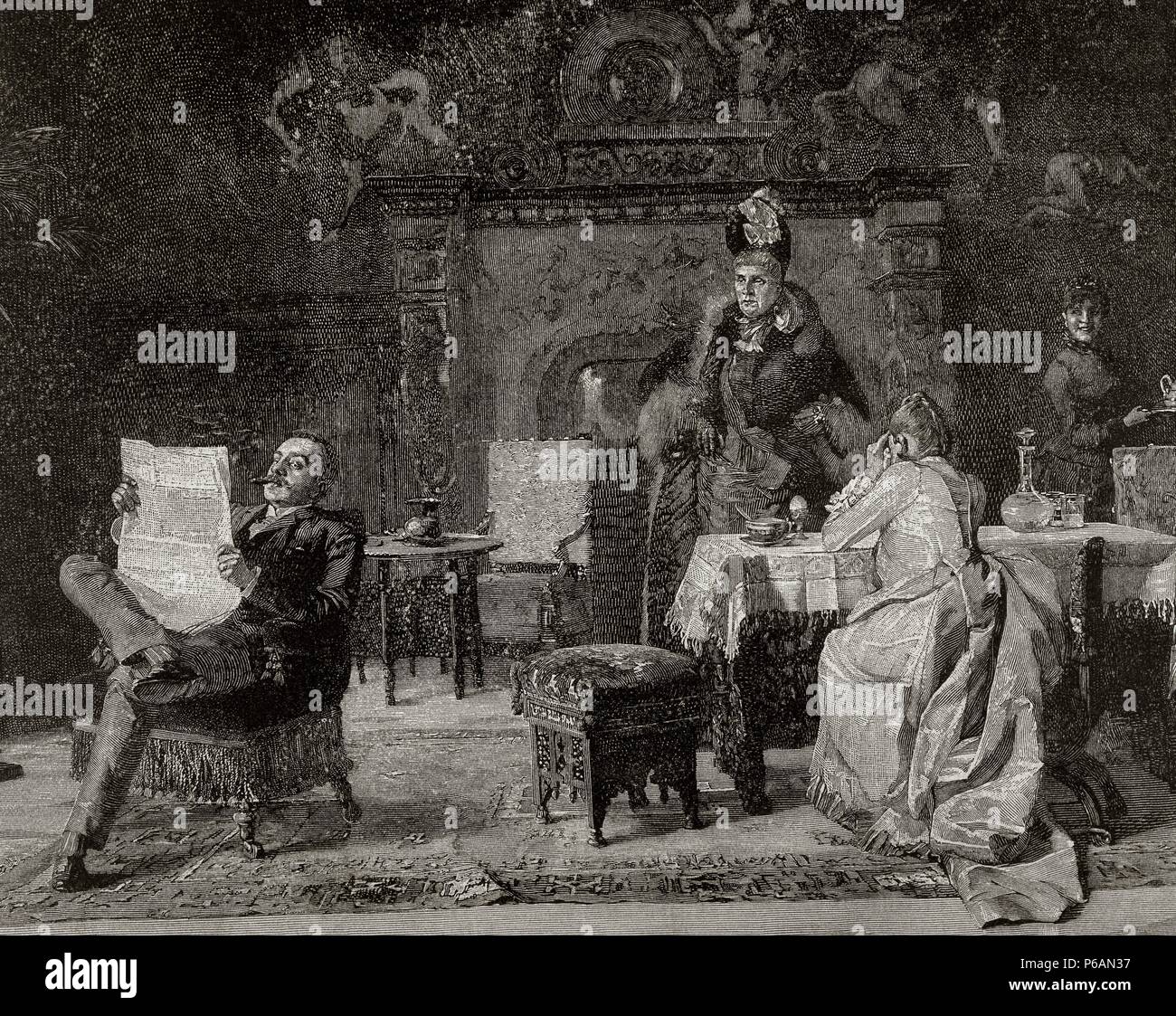 Famiglia borghese immagini e fotografie stock ad alta risoluzione - Alamy