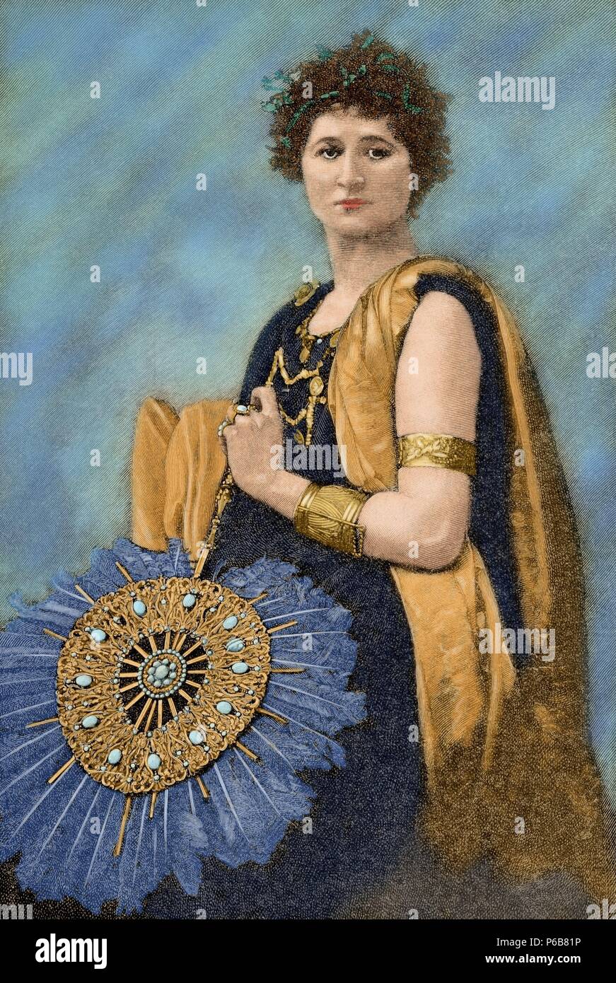 Maria Anderson (1859-1940). Actrice americano. Maria Anderson nel ruolo ...