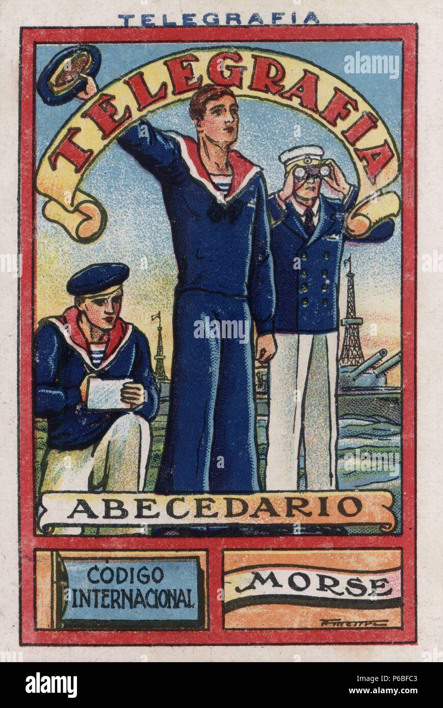 Sistema de señales telegráficas de la Marina de guerra. Lenguaje ...