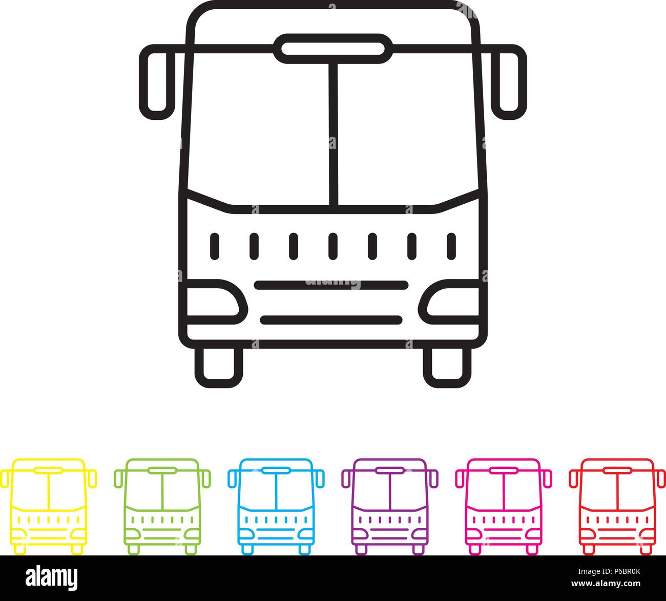 Coach bus vector vectors immagini e fotografie stock ad alta ...