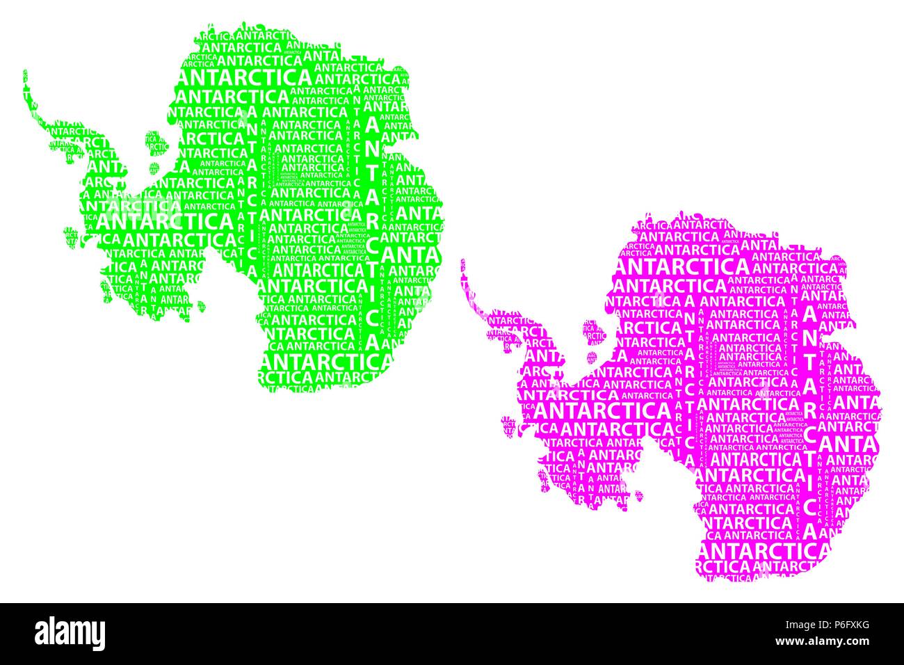 Cartografia antartide Immagini Vettoriali Stock - Alamy