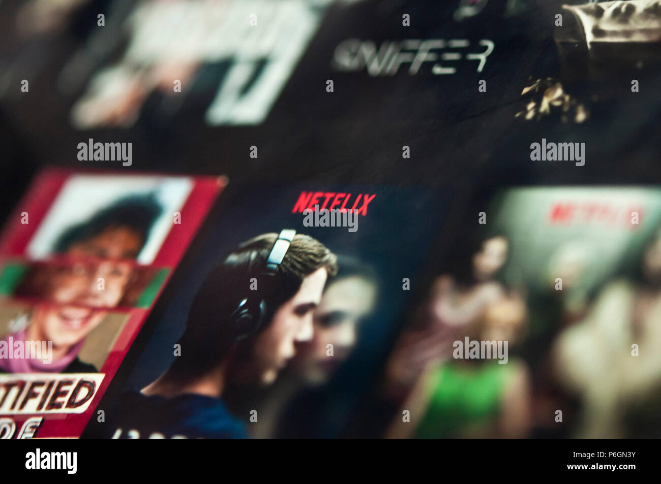 A netflix tutto su immagini e fotografie stock ad alta risoluzione - Alamy