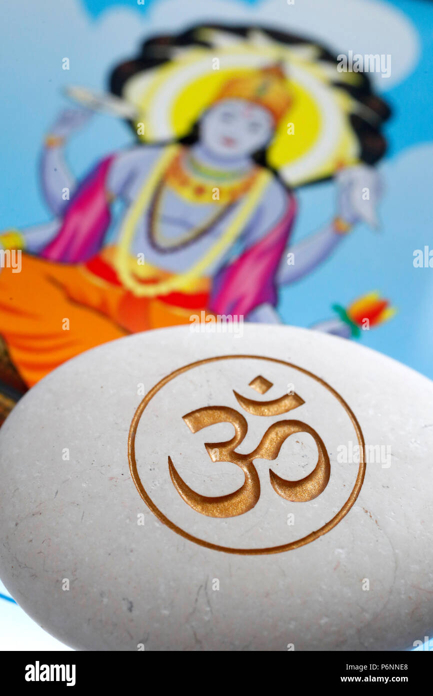 Simbolo dell'induismo immagini e fotografie stock ad alta risoluzione ...