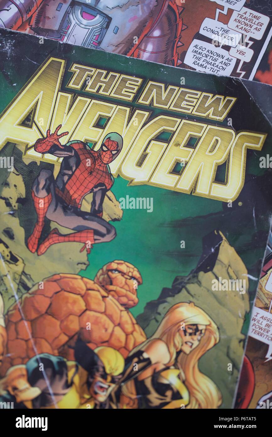Marvel comics superhero immagini e fotografie stock ad alta risoluzione ...