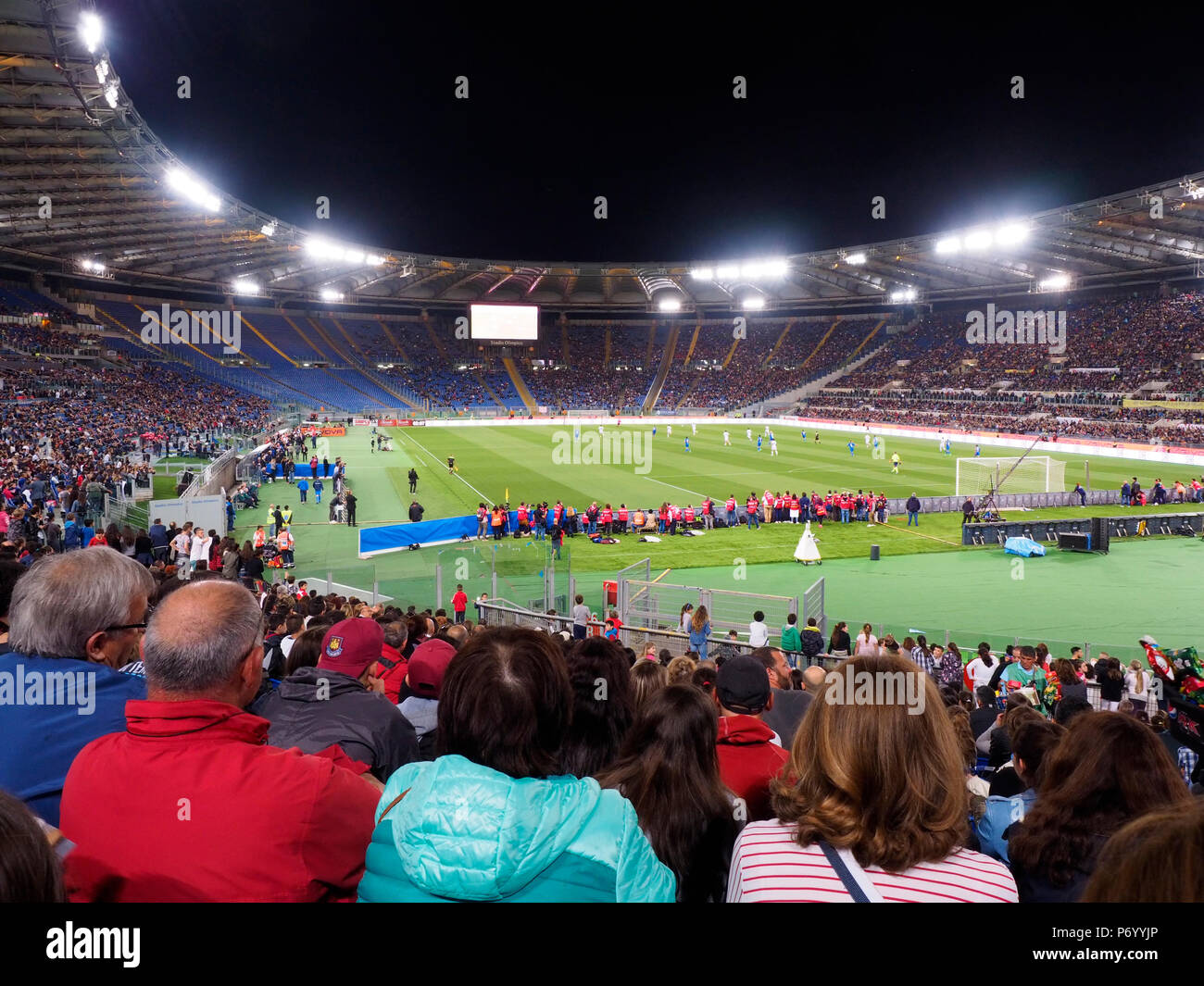 Stadio olimpico rome football immagini e fotografie stock ad alta ...