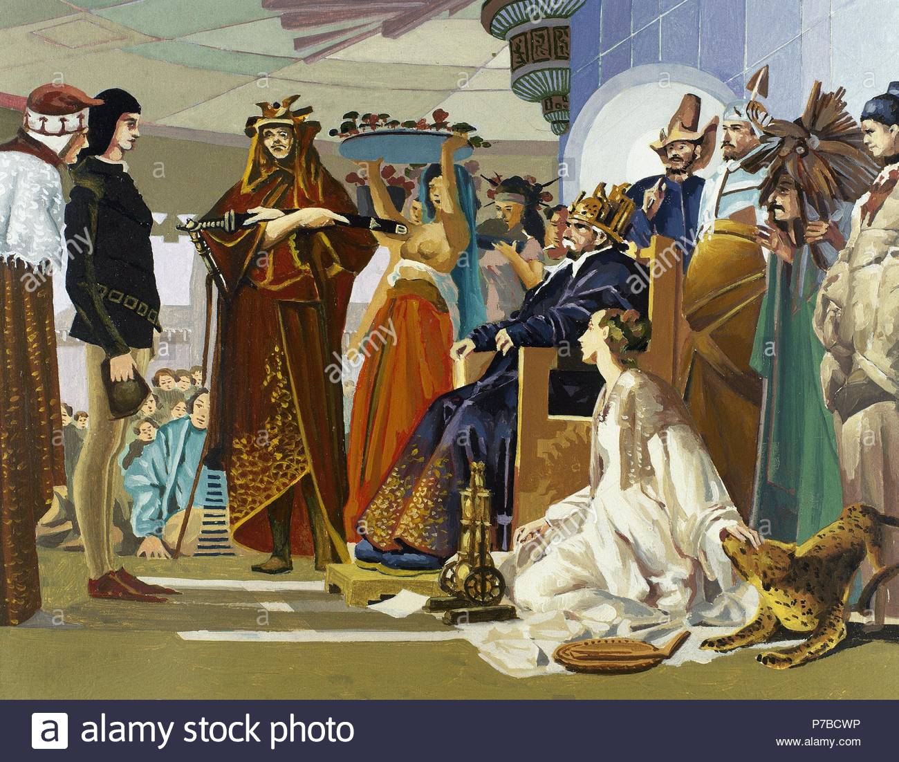 Kublai Khan With Marco Polo Immagini & Kublai Khan With Marco Polo ...