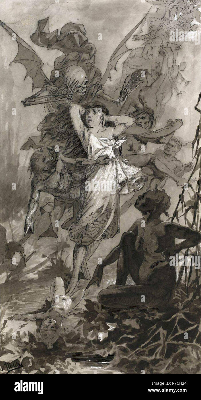 Alphonse mucha dance immagini e fotografie stock ad alta risoluzione ...