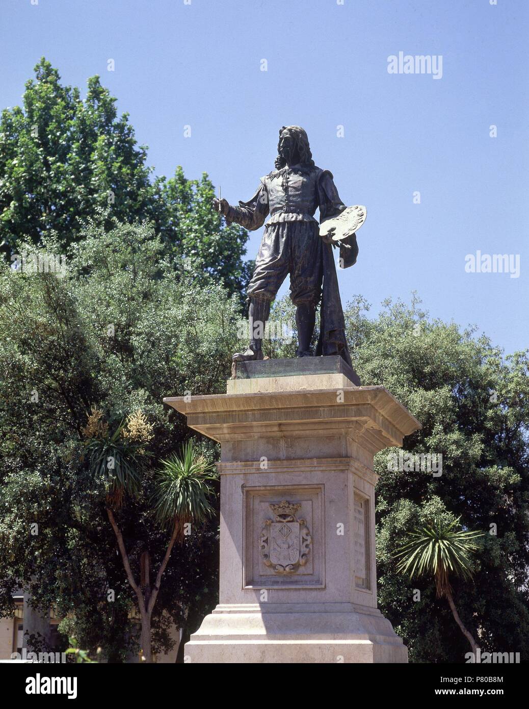 Monumento del pittore jose de ribera immagini e fotografie stock ad ...