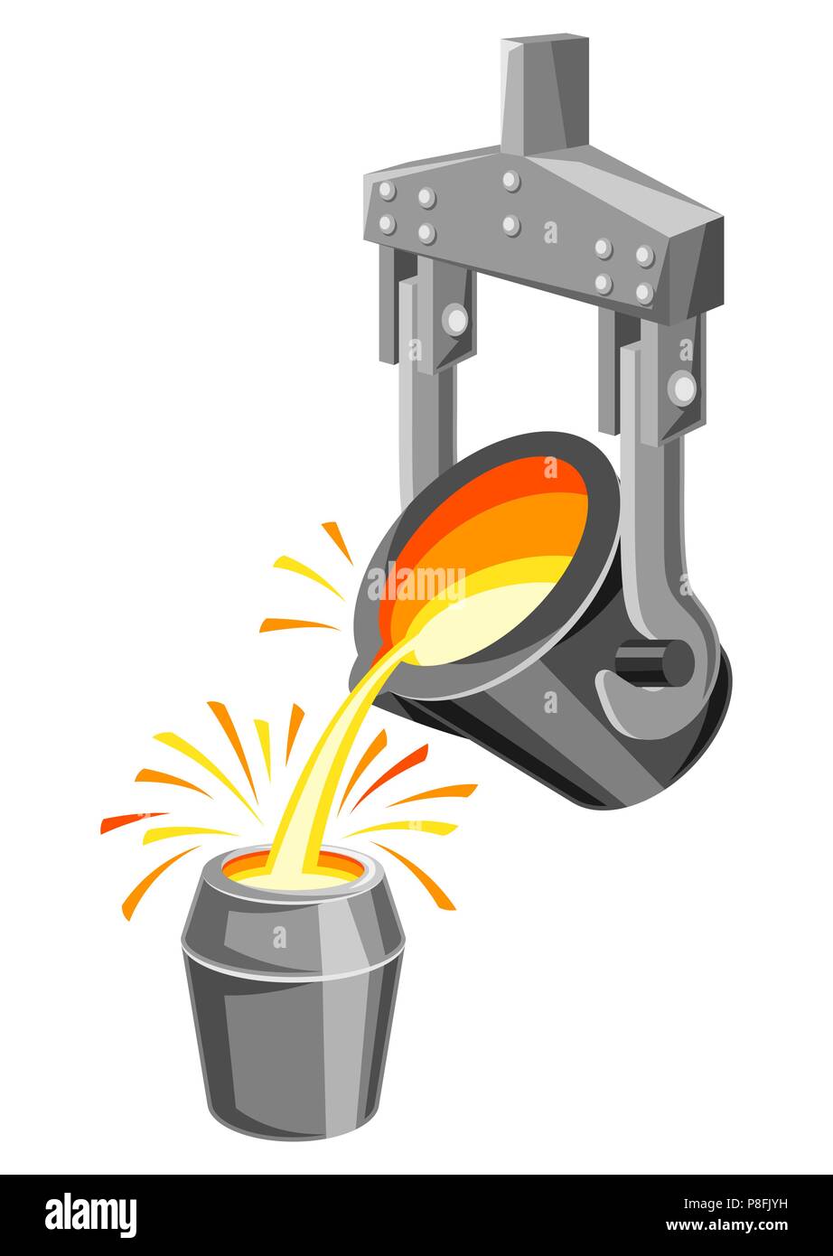 Forno per metallurgia siviera immagini e fotografie stock ad alta ...