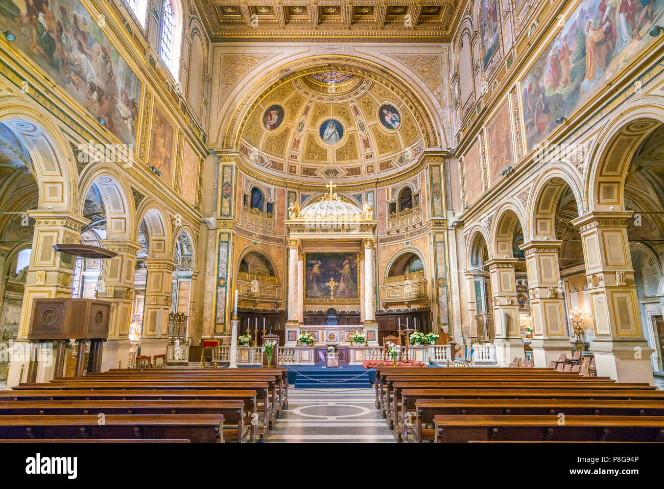 Basilica di san lorenzo in damaso immagini e fotografie stock ad alta ...