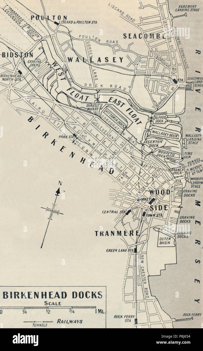 Mappa di birkenhead immagini e fotografie stock ad alta risoluzione - Alamy
