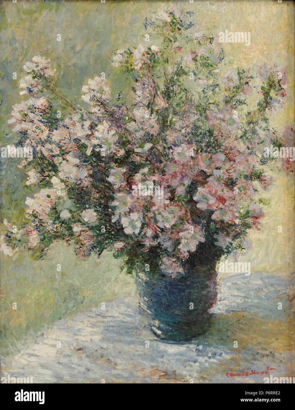 Vase of flowers by claude monet immagini e fotografie stock ad alta ...